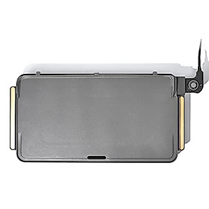 12" x 22" Extra Large Griddle (Color : Oyster Gray)