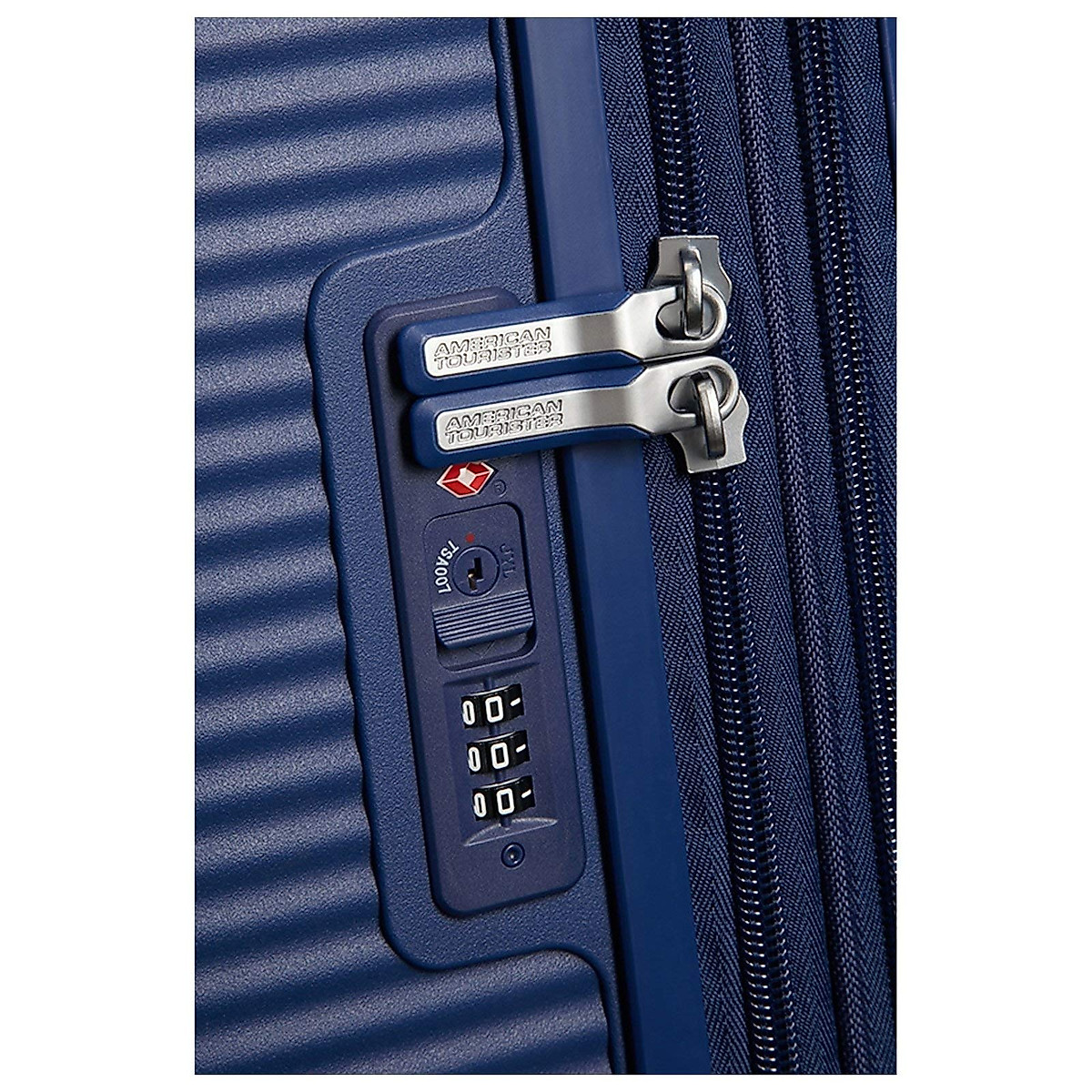 American Tourister Suitcase, Blue (Midnight Navy), Medium (67 cm-81 Litre)