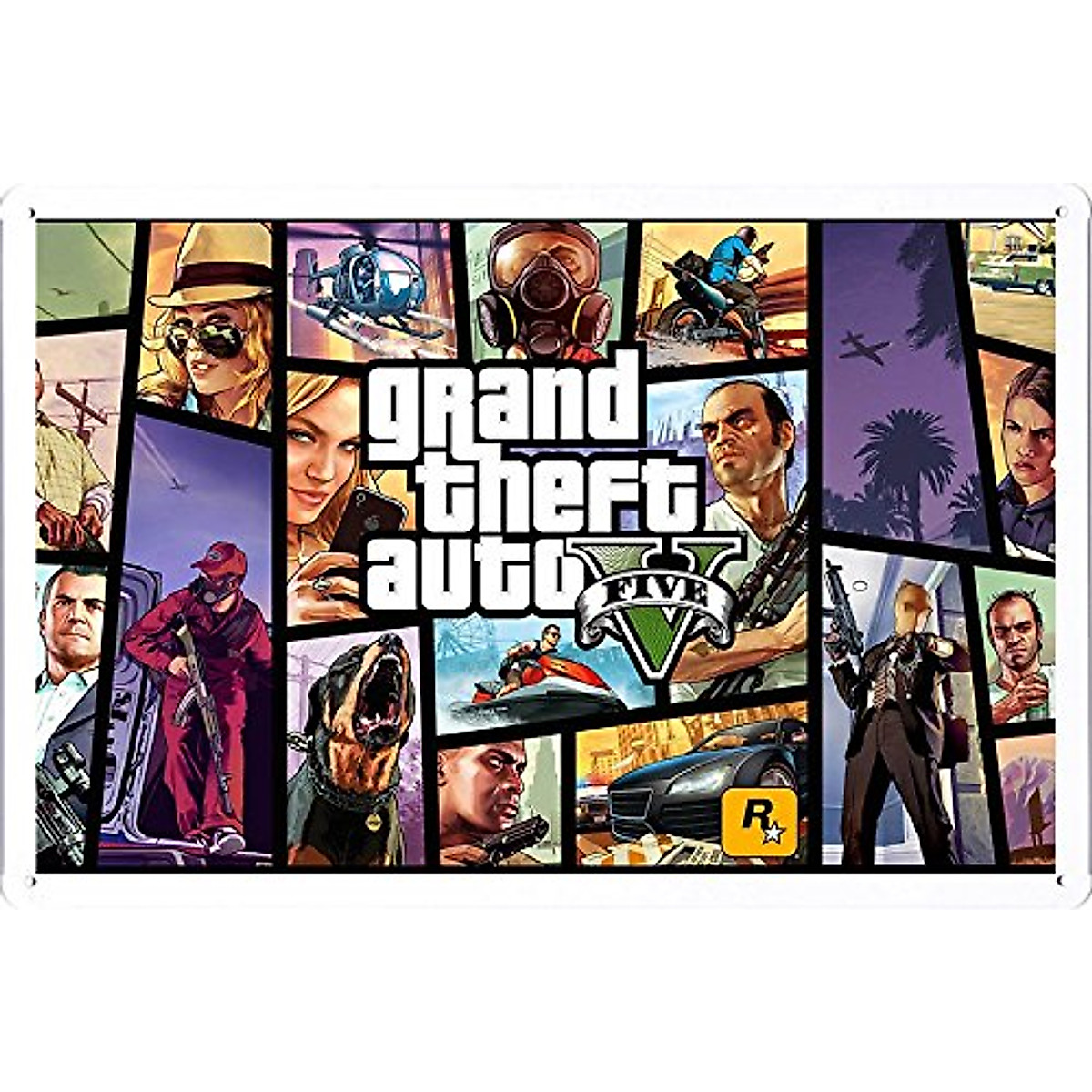 Miller Wall Art Printing on Metal Tin (MHA1376) Decoration Poster Sign 8"x12" Inches Home