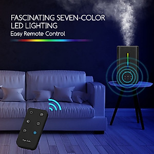 Humidifiers for Bedroom Warm and Cool Mist 5L Top Fill Water Tank Lasts Up to 30 Hours