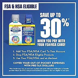 Mucinex Fast-Max Cold and Flu & Nightshift Severe Cold and Flu Medicine for Adults, Over-the-Counter Medication Combo Pack for Sore Throat Relief, Decongestant, Cough & Cold Medicines, 2 x 6 Fl Oz