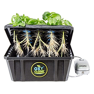 Hydrofarm 20 Site Hydroponics Compact Recirculating Cloning System Kit (2 Pack)