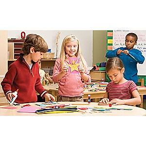 Elmer's Washable Glitter Glue, Frosty Colors, 5 Sticks, Great for Making Slime