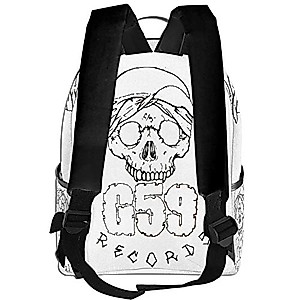 G59 Skull Logo Art - Suicideboys Merch Pullover Hoodie -£¨1£ Student School Bag School Cycling Leisure Travel Camping Outdoor Backpack
