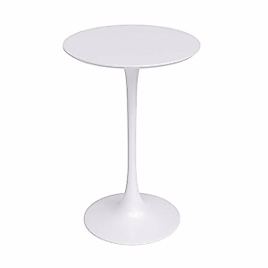 Jamesdar Kurv Counter Height Table, White