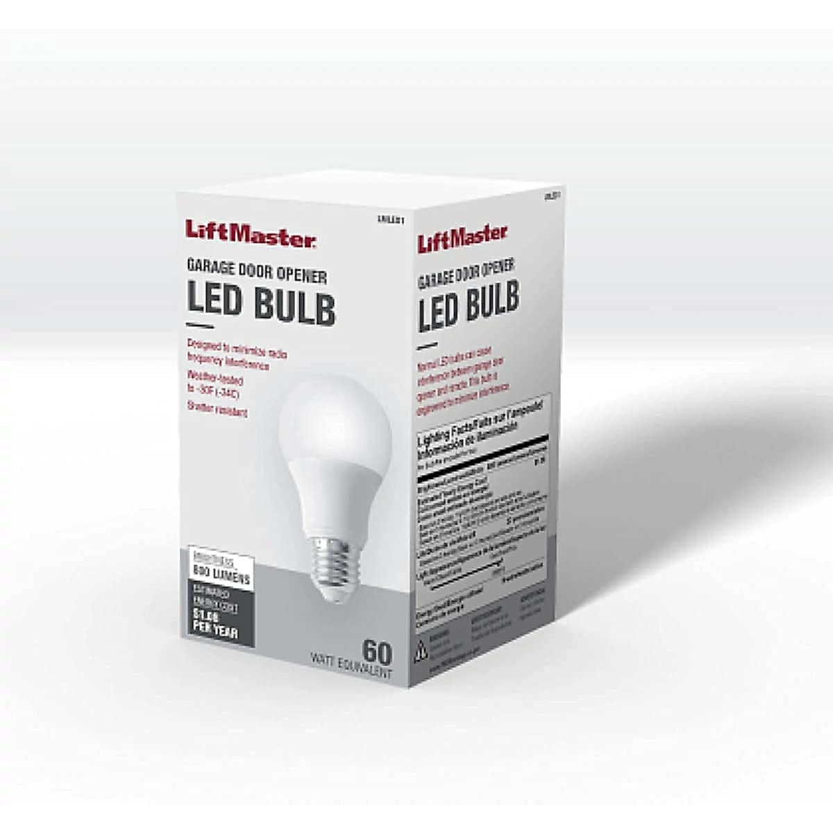 LiftMaster Universal Garage Door Opener LED Light Bulb LMLED1 (4 Pack)