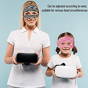 VR Mask Sweat Band, for Oculus Quest 2, Adjustable Breathable VR Sweat Band Cover(3PCS)