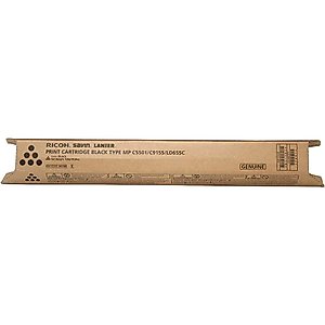 Ricoh 841452 Aficio MP C4501 C5501 Toner Cartridge (Black) in Retail Packaging