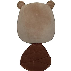 Squishmallows Original 14-Inch Chip Brown Beaver with Glasses - Large Ultrasoft Official Jazwares Plush