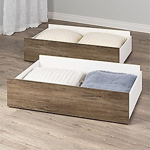 Prepac Select Storage Drawers – Set of 2 on Wheels