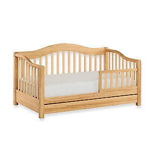 Dream On Me Toddler Day Bed in Natural, Greenguard Gold Certified, 54.5x29x28 Inch (Pack of 1)