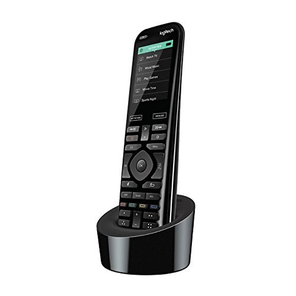 Logitech Harmony 950 Touch IR Remote Control for up to 15 Entertainment Devices (Renewed)