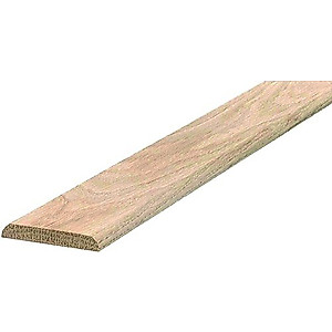 M-D Building Products 11908 M-D Flat Door Threshold, 2-1/2 in W X 36 in L X 3/8 in H, Tan/Oak, x 2-1/2" W x, Natural