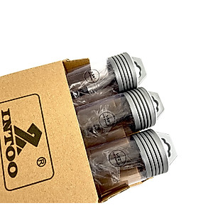 INTOO Forstner Bit Set 3Pcs Hex Shank,1-1/2",1-5/8",1-3/4" Multi Sided Shank Wood Drill Bits Se