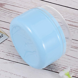 1 Set Puff Container after Puff with Handle Powders Loose Puff Puff for Face Cornstarch Bath Portable Face Puff Women Travel Blush