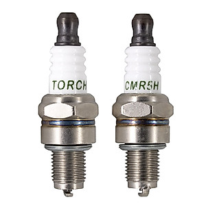 TORCH CMR5H Spark Plug Replace for NGK CMR5H Spark Plug, for CHAMPION 965 RZ7C, Fit Stihl FC70 BR500 BR550 BR600 Honda Husqvarna Rep, OEM, ea
