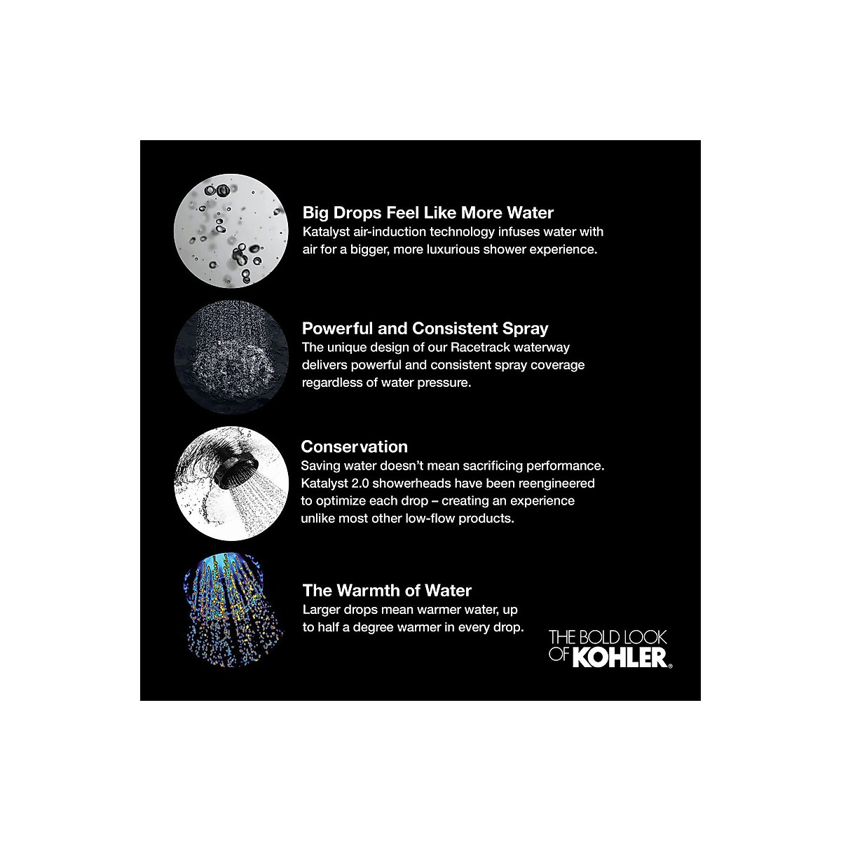 KOHLER Artifacts Shower Head with Handheld Combo High Pressure, One Size, Polished Chrome, K-76472-CP