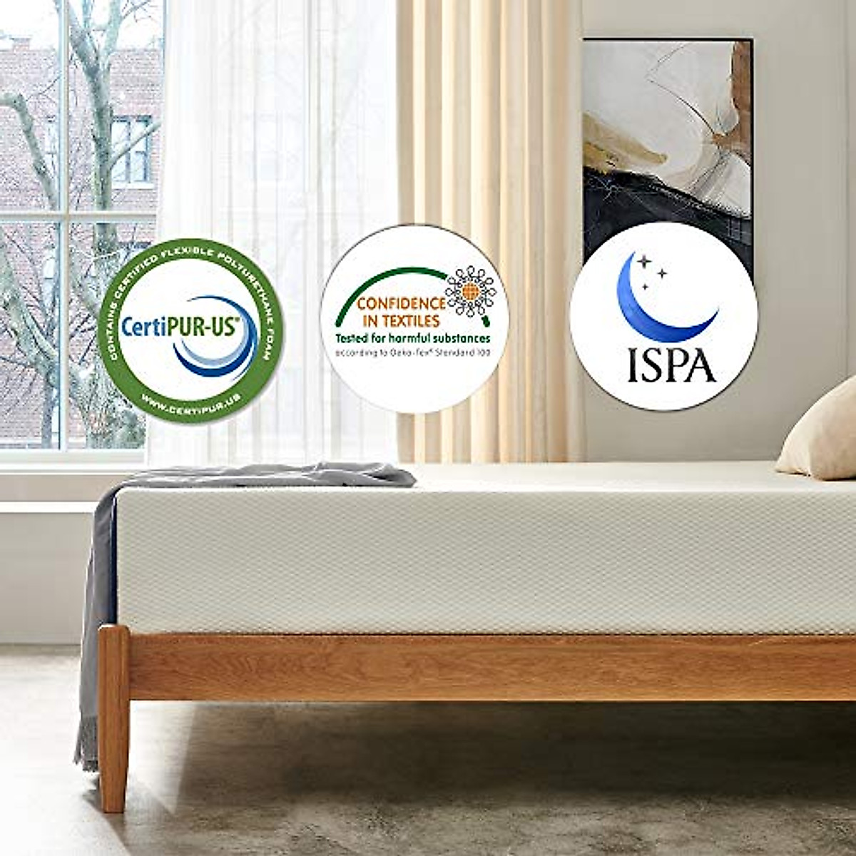JINGWEI Full Mattress, 12 inch Gel Infused Memory Foam Mattress in a Box, Premium Bed Mattress with Breathable Soft Cover - Medium Firm Feel-Ventilated Design for Sleep Supportive & Pressure Relief