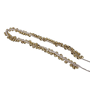 Wonderlist Handicrafts Indian Classical Kathak Ghungroo Pair 16 No. Big Bells Tied with Cotton Cord For Anklet Musical Instrument From India Dance Accessories (100 * 100)