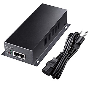 Cudy 90 Watts Gigabit PoE++ Injector, 10/100/1000Mbps PoE Adapter, 90W / 60W / 30W / 15.4W PoE Power Budget, PoE/PoE+ / PoE++ Adapter, IEEE 802.3af / 802.3at / 802.3bt Compliant, 48V ~ 52V (POE350)
