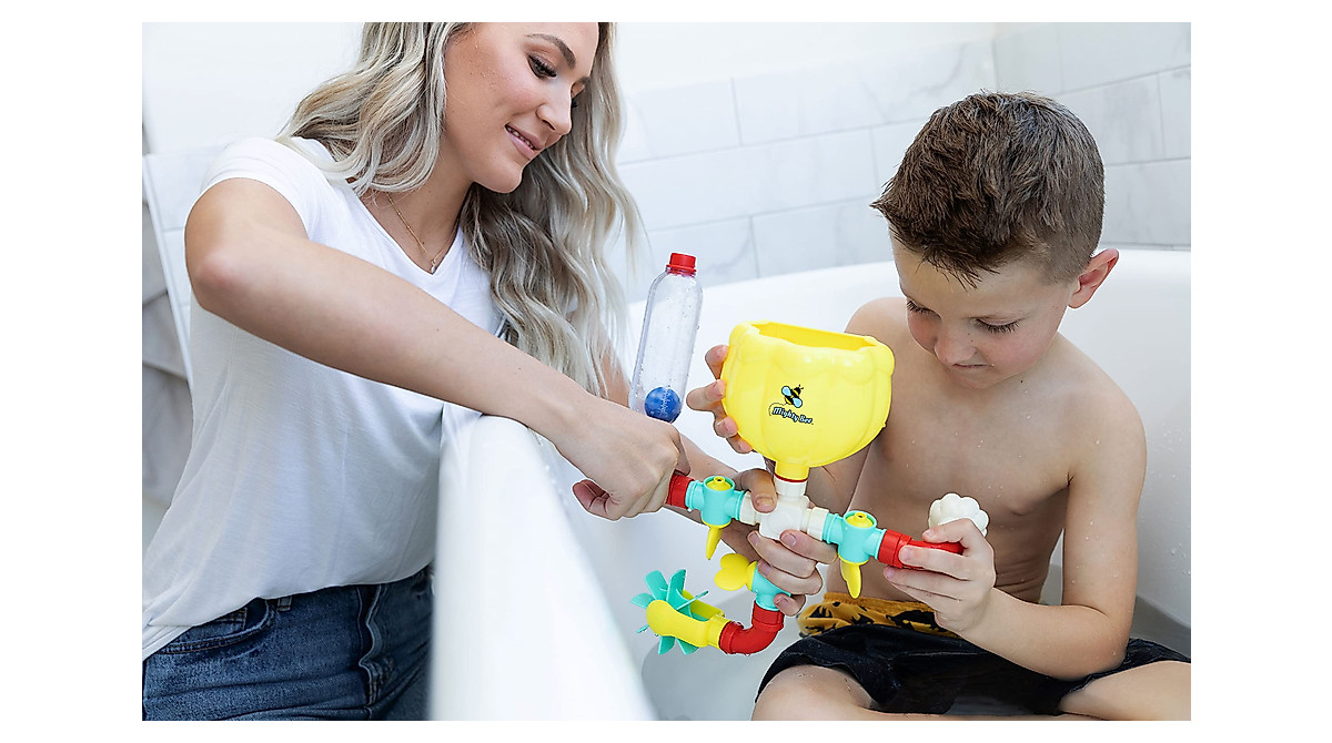 Mighty Bee Bath Toy - Fun STEM Learning for Kids