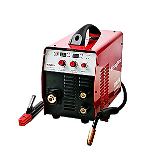KICKINGHORSE MA200TS CSA/US Certified MIG/STICK/TIG Multiprocess 3-in-1 Aluminum 40K Hz IGBT Inverter Welder 220V. Full-Metal Heavy Duty Body - Ultimate Tool to Meet All Home Welding Needs