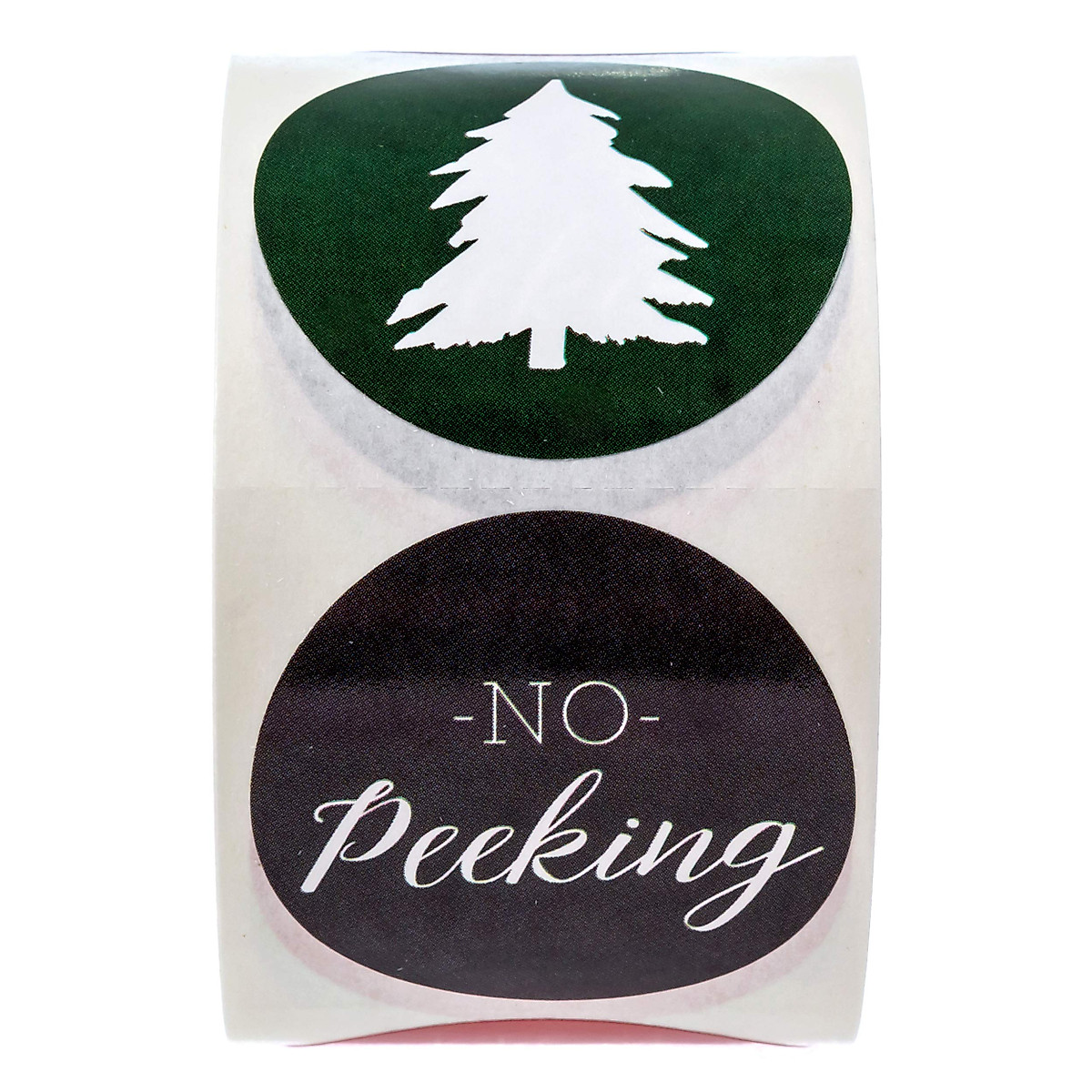 Holiday Icon Christmas Stickers/500 Christmas Tags/Multiple Designs