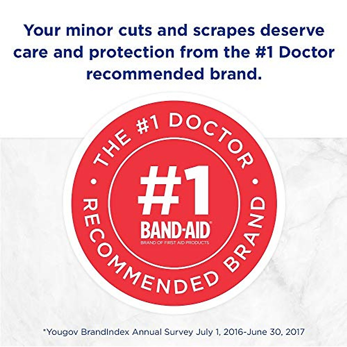 Band-Aid Brand Tru-Stay Clear Spots Discreet First Aid and Wound Care for Minor Cuts and Scrapes, All One Size, 50 Count