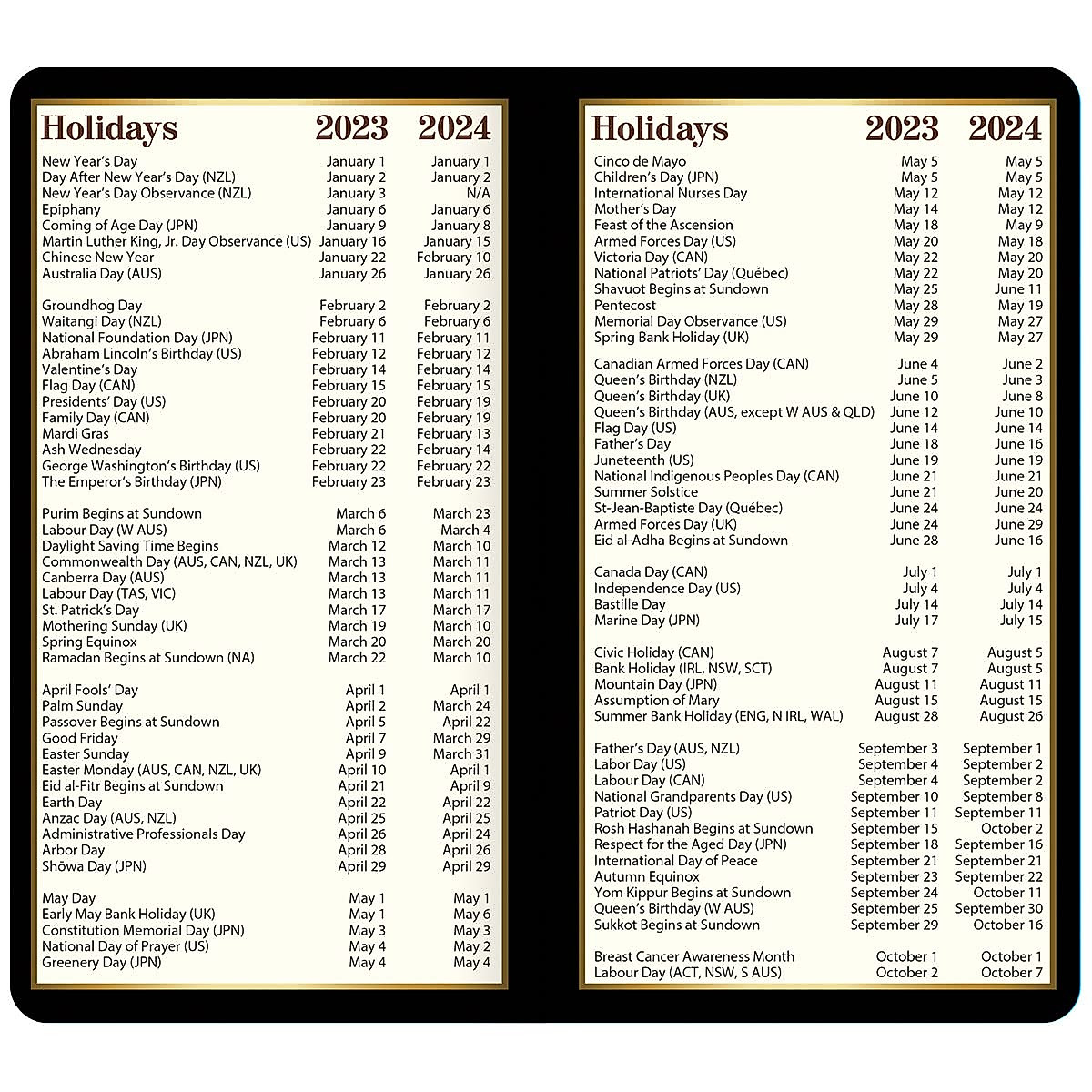LANG TERRY REDLIN 2023 TWO YEAR PLANNER (23991071095)