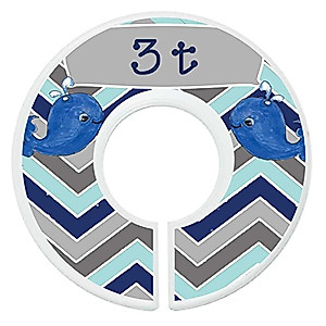 Mumsy Goose Nursery Closet Dividers Closet Organizers Baby Boy Clothes Dividers Nautical