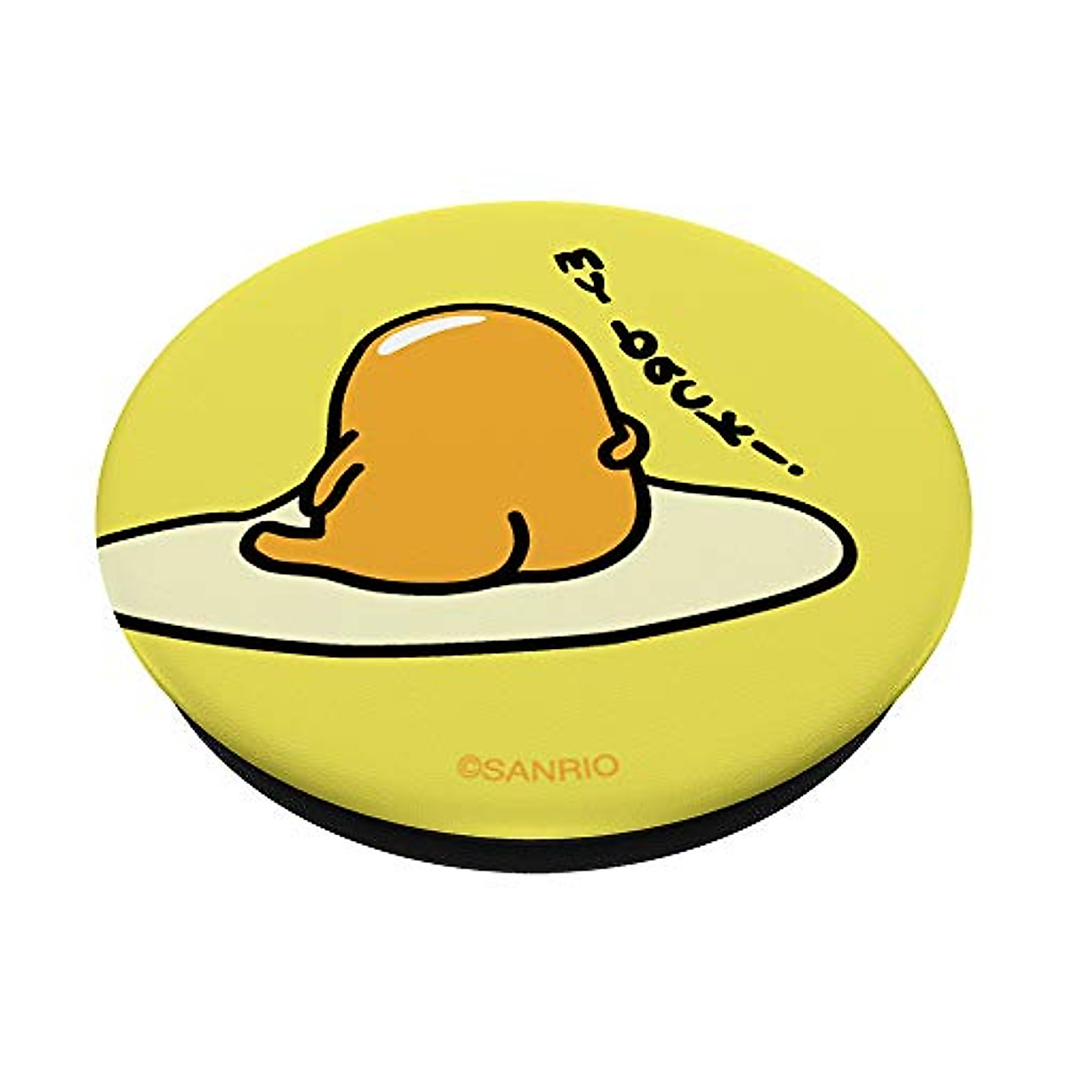 Gudetama The Lazy Egg My Back! PopSockets PopGrip: Swappable Grip for Phones & Tablets
