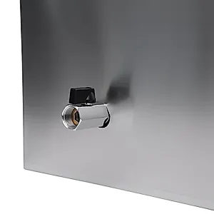 Leblett 110V Commercial Food Warmer,Large Capacity 6X 3.2Qt Pan Stainless Steel 600W Electric Countertop Steam Table with Intelligent Thermostat for Catering and Restaurants Use (6-Pan)