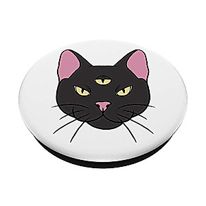 Lost Gods Third Eye Cat PopSockets PopGrip: Swappable Grip for Phones & Tablets