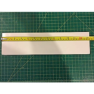 hd 3-5/8W x 13-3/8" Replacement Medicine Cabinet White Metal Shelf Package of 12