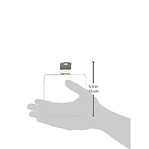 Winco 4-Inch x 4-Inch Square Egg Ring (Set of 3)