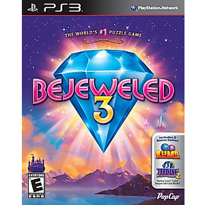 Bejeweled 3 (with Zuma & Feeding Frenzy 2) - Playstation 3