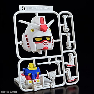 BANDAI SPIRITS(バンダイ スピリッツ) Gunpla-kun DX Set (Runner Ver. with Reproduction Parts), 1/1 Scale, Color-Coded Plastic Model Kit
