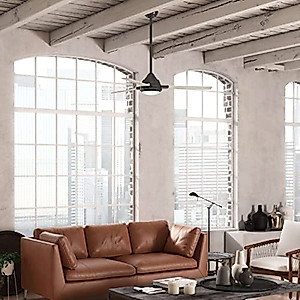 Hunter Fan Company, 50780, 54 inch Leti Noble Bronze Ceiling Fan with LED Light Kit and Wall Control