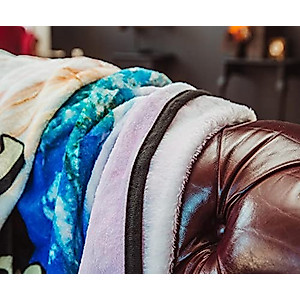 The Golden Girls Raschel Fleece Throw Blanket | Plush Soft Polyester Cover for Sofa and Bed