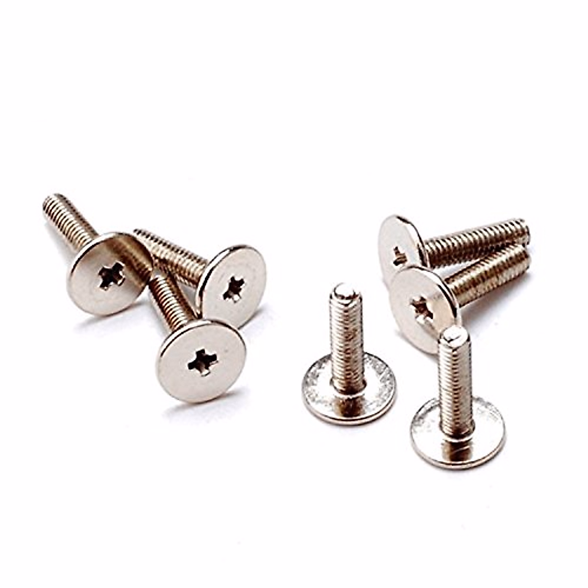 HH FASTENERS M3 Wafer Head Machine Screws,Laptop Screws,Head Dia.10mm,Metric,Right Hand,Pack of 50 (M3 x 8mm)