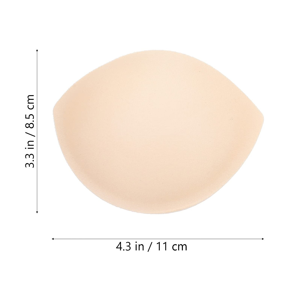 ifundom 3 Pairs Bra Pads Inserts Removable Bra Cups Inserts Breast Enhancers Bra Insert Pads for Bikini Top Swimsuit Sport Bra