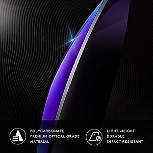 Betterun Midnight Blue Polycarbonate Polarized Replacement Lenses for Bose Soprano