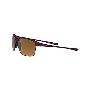 Oakley womens Oo9191 Unstoppable Sunglasses, Raspberry Spritzer/Brown Gradient Polarized, 65 mm US