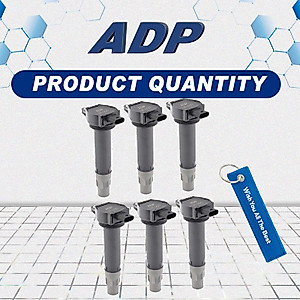 Compatible with Chrysler 300 Town Country Sebring Pacifica Dodge Nitro Charger Avenger Magnum Journey Grand Caravan Challenger Stratus 2006-2010 Ignition Coil Pack Replace 4606869AA 4606869AB UF-502