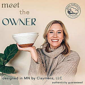 Mora Ceramic Ramen Bowl Set of 2, 45oz - Great for Pho, Miso Udon Soup, Instant Noodles, Serving, Thai or Asian Food - Microwave Safe Large Japanese Noodle Bowls, Modern Kitchen - Vanilla White