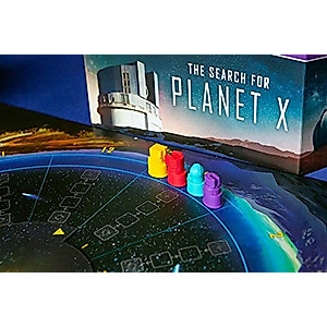 Renegade Game Studios The Search for Planet X, 1-4 Players, Ages 13+, 60-75 Minutes, Take on The Role of Astronomers, Deduction Game