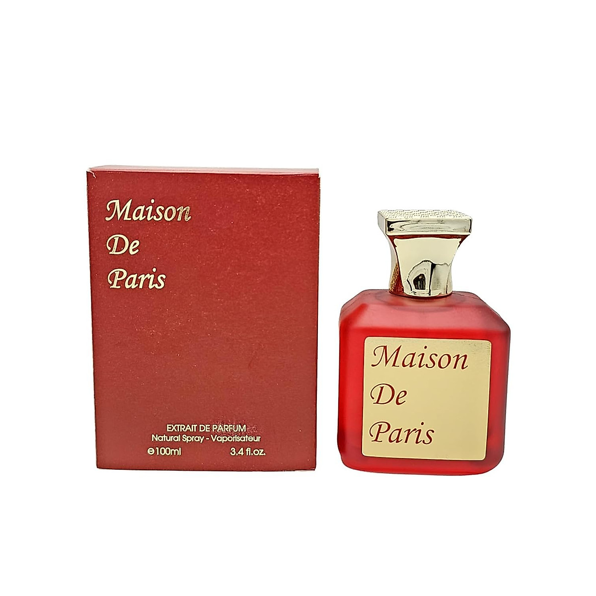 Maison De Paris Cologne for Men Eau de Parfum 3.4oz/100ml, Fragrance for Men