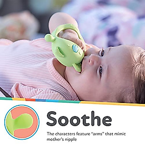 Nuby Silicone Wrist Teething Mitten - Teether Ring - 3+ Months - Koala