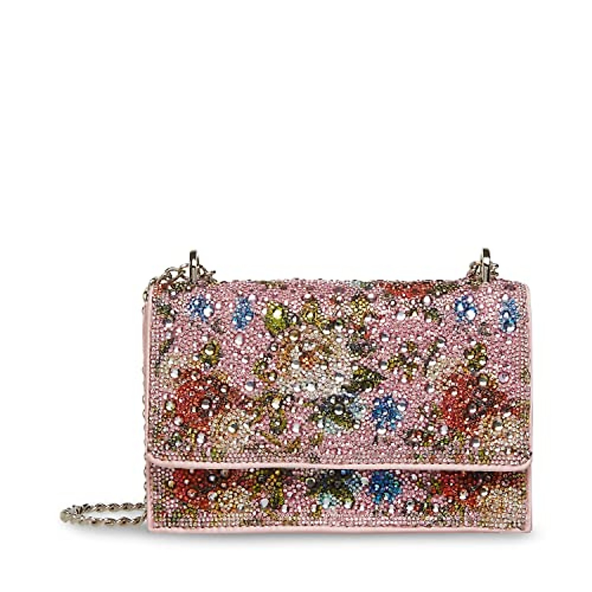 Betsey Johnson Rhinestone Convertible Shoulder Bag, Floral
