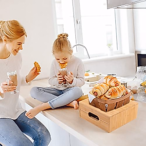 Bamboo Coffee Pods Holder Capsules Storage Drawer Compatible with Keurig K Cup Pods 2-tier K Cup Tea Bag Organizer for Kitchen Office Coffee Bar